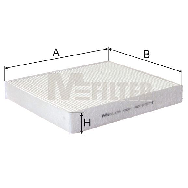 MFILTER K 970 (1315686 / 13156863M5J18D543BA / 21653034) фильтр салона\ Ford (Форд) c-max / galaxy, Volvo (Вольво) s40 / s80 all