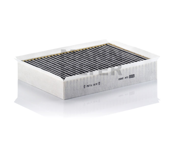 MANN-FILTER CUK2950 (154068757690 / 17379 / 21652991) фильтр салона jag xj 3.0-4.2 / 2.7d 03- (уголь)