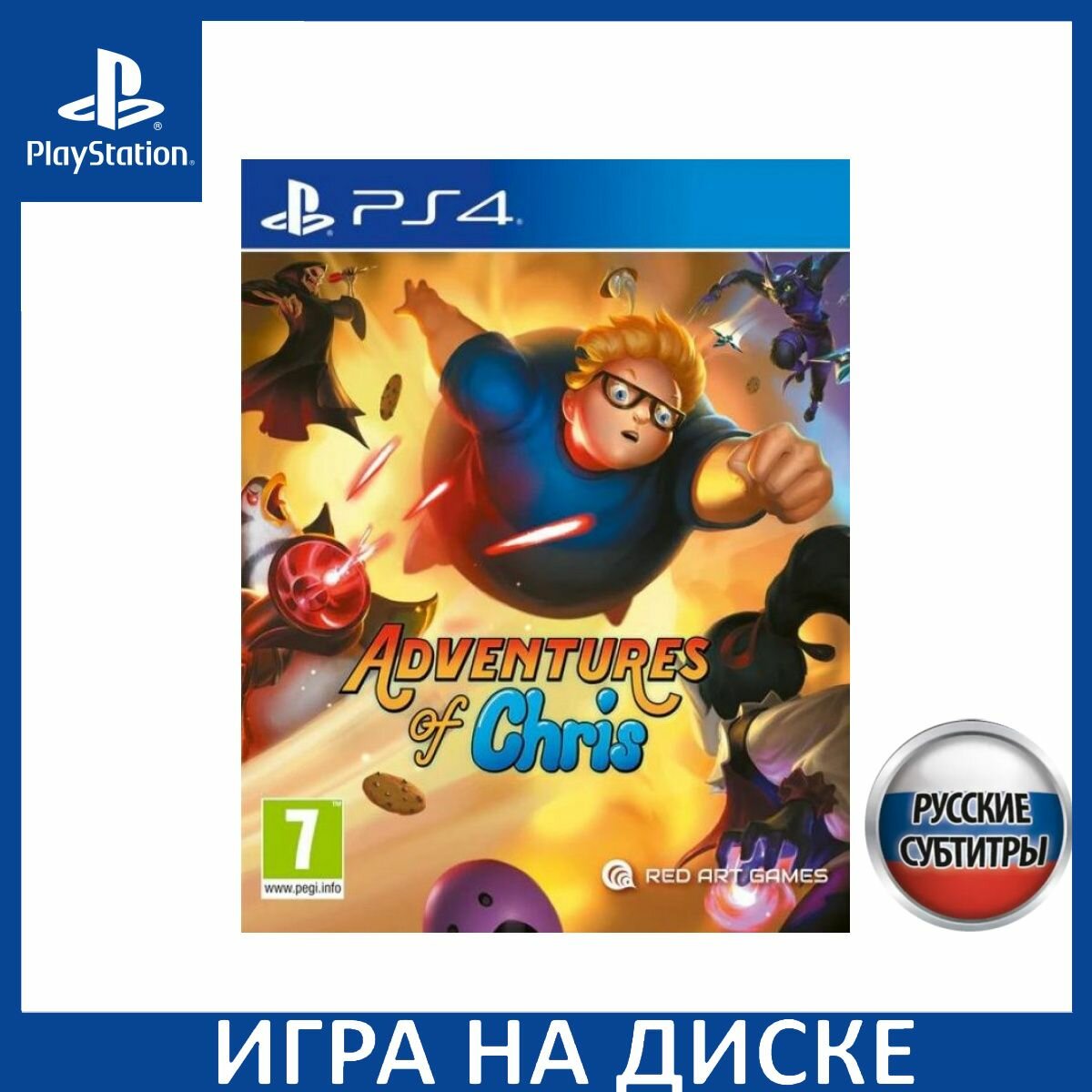 Игра Adventures of Chris PS4 Русская Версия Диск на PlayStation 4