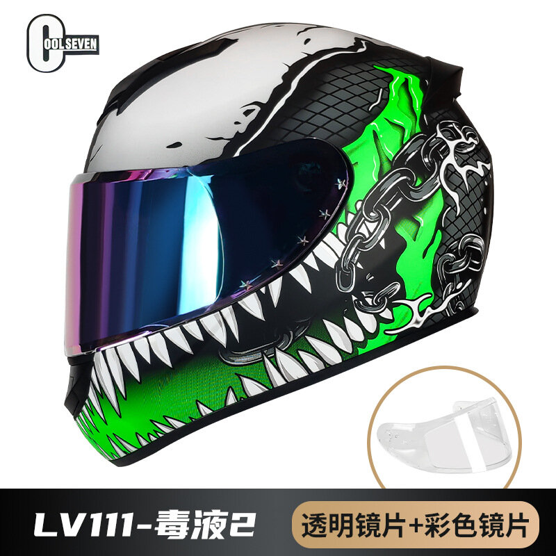 Шлем Four Seasons Venom 2, для электромобилей, DOT, L
