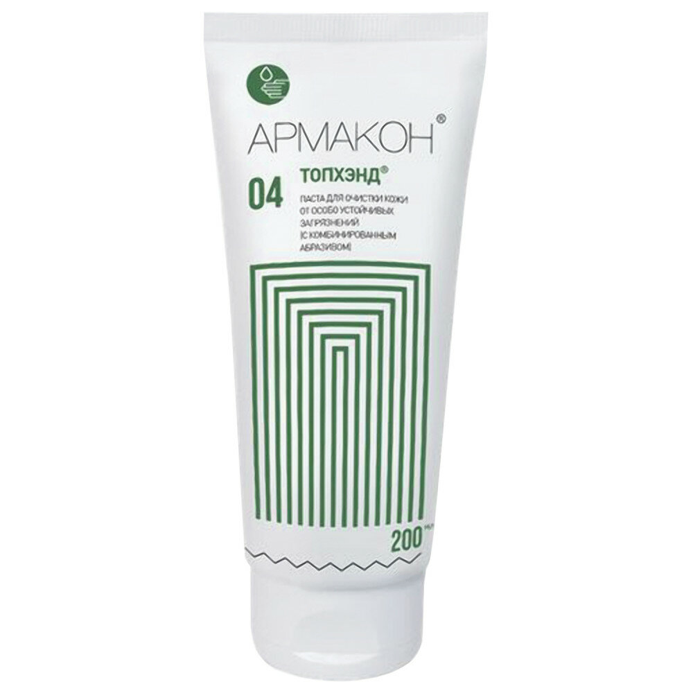 Паста очищающая, 200 мл, армакон "топхэнд", от особо устойчивых загрязнений, с абразивом, 1205