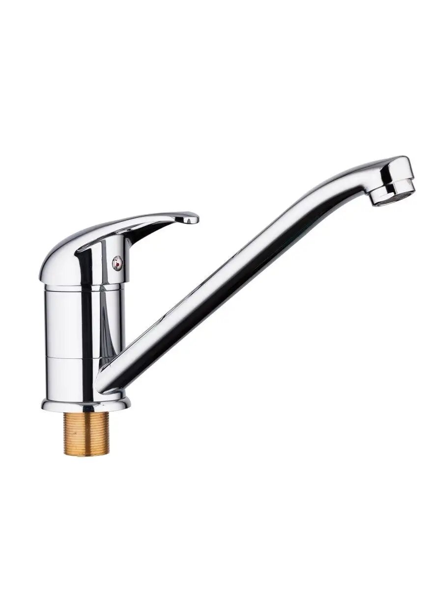 Смеситель для кухни Frap F4903, однорычажный, поворотный излив, хром