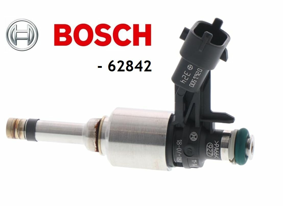 Форсунка топливная Bosch 62842 для Fоrd Ехрlorеr Spоrt 2011-2019 высокого давления GDI / ВА5Е9F593A / ВА5Z9F593В