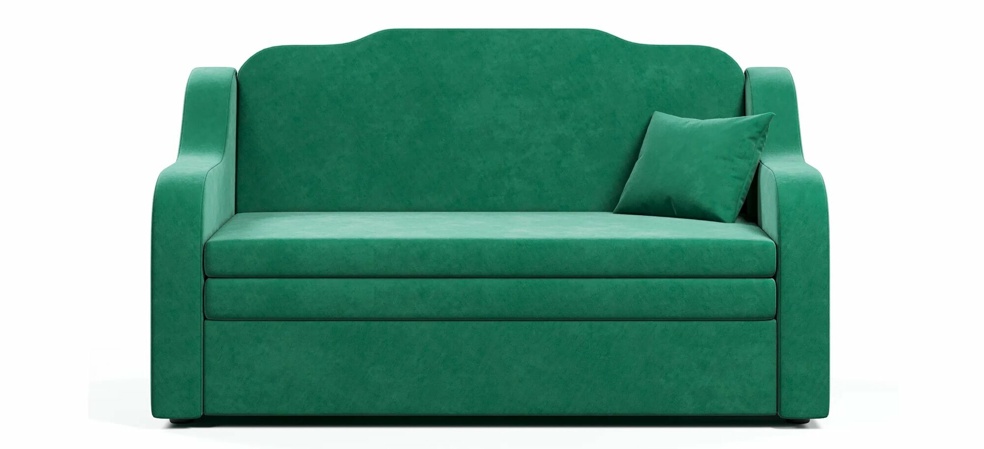 Диван-кровать Джонни 2, 130х80х90 см, механизм Выкатной, диван раскладной маленький, с ящиком для белья