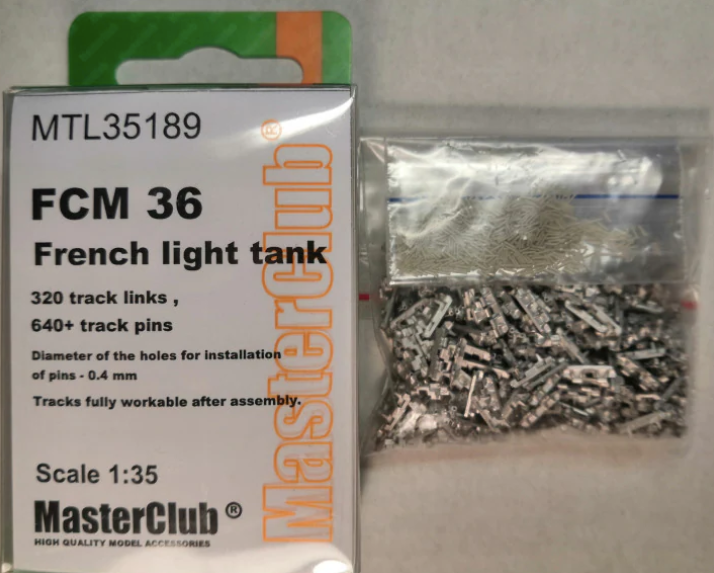 MTL-35189 металлические траки для FCM 36, 1/35