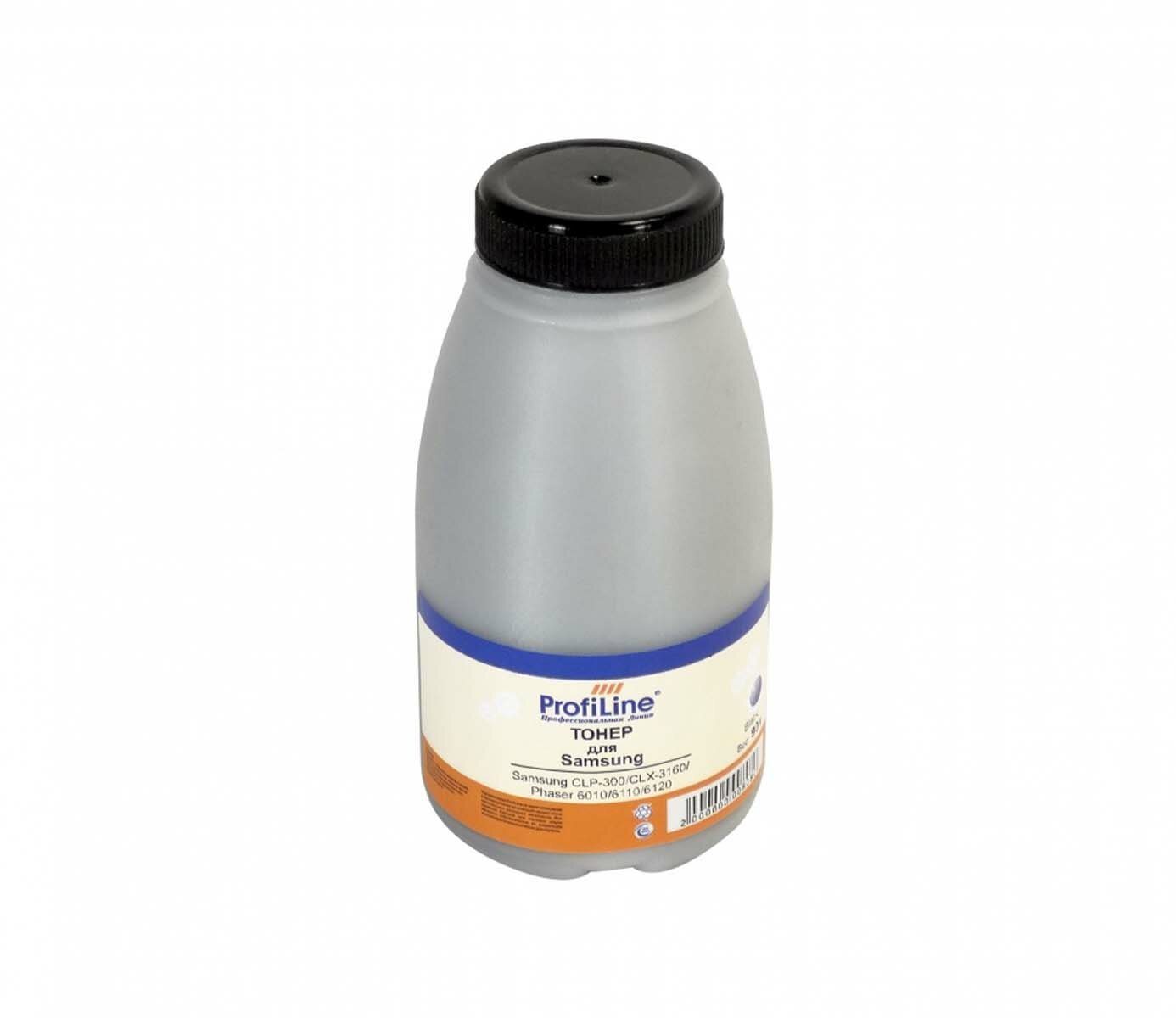 Тонер S207 для Samsung CLP-310, CLP-320, CLP-325, CLP-360, Xerox Phaser 6125, 6130 ProfiLine 90 г черный