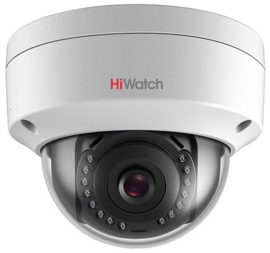 Камера видеонаблюдения HiWatch купольная DS-I202 (D) (2.8 mm) 1920x1080 Global белый