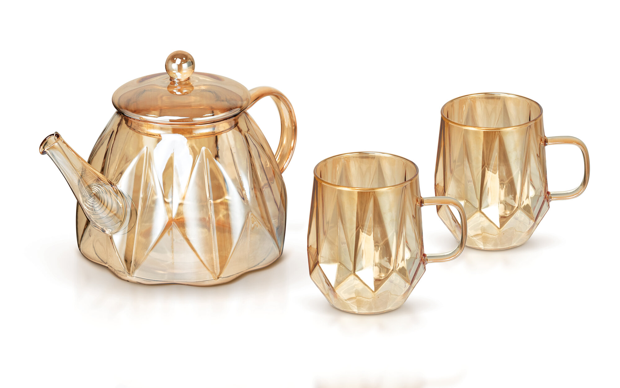 Набор чайный TalleR TR-98230 из термостойкого боросиликатного стекла