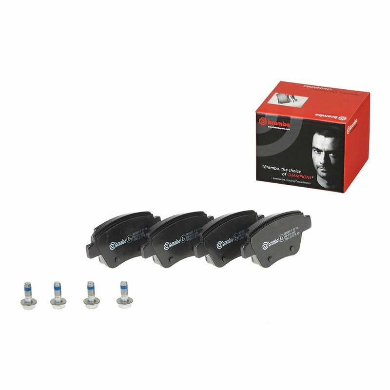 Тормозные колодки дисковые задние BREMBO P85114 для а/м AUDI A1, SKODA Octavia, Volkswagen Caddy