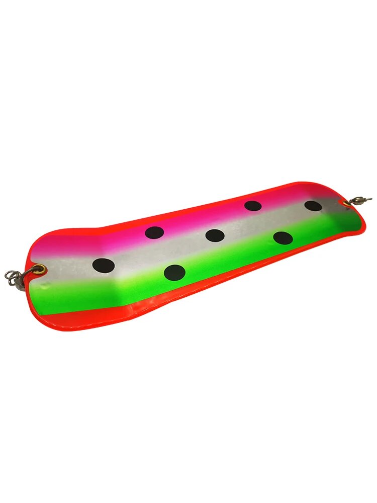 Блесна Red watermelon, красный, для лосося и форели