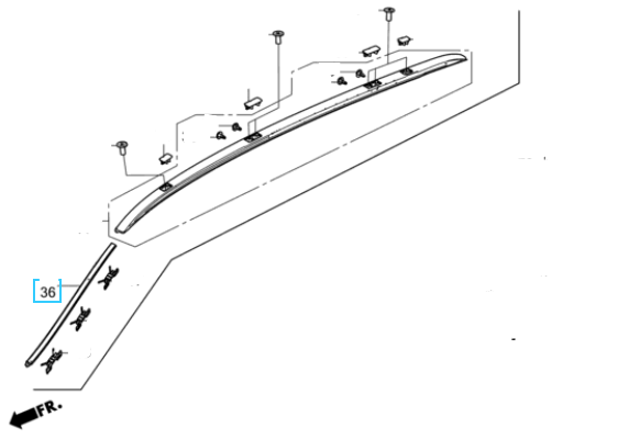 Молдинг, лев. каплесборник боков. (Оригинал)