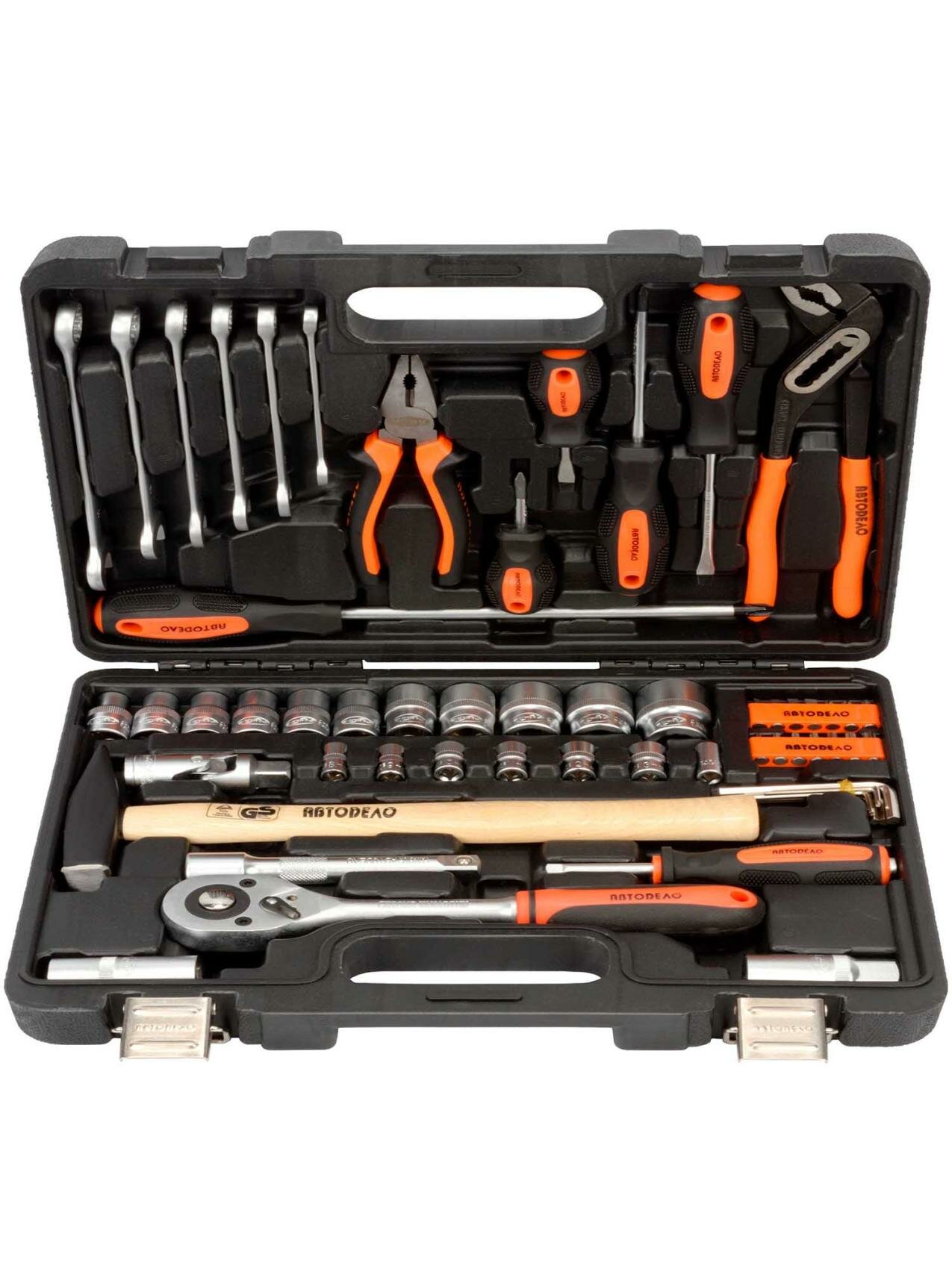 Набор инструмента 59 предметов 1/2 DR 1/4 DR АвтоDело 39859