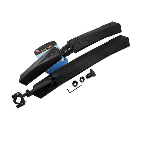 WEST BIKING Крылья для велосипеда MTB 1 пара Черный, Black