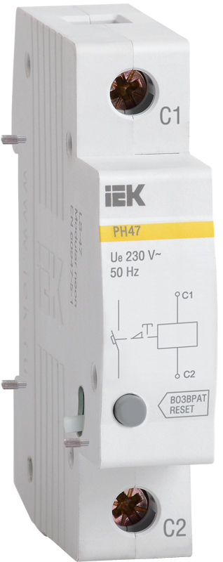 Расцепитель независ. РН47 на DIN-рейку IEK