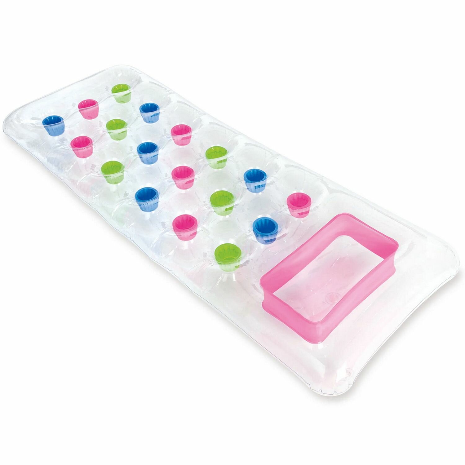 Матрас 18-карм прозрачный 188х71см 2цв