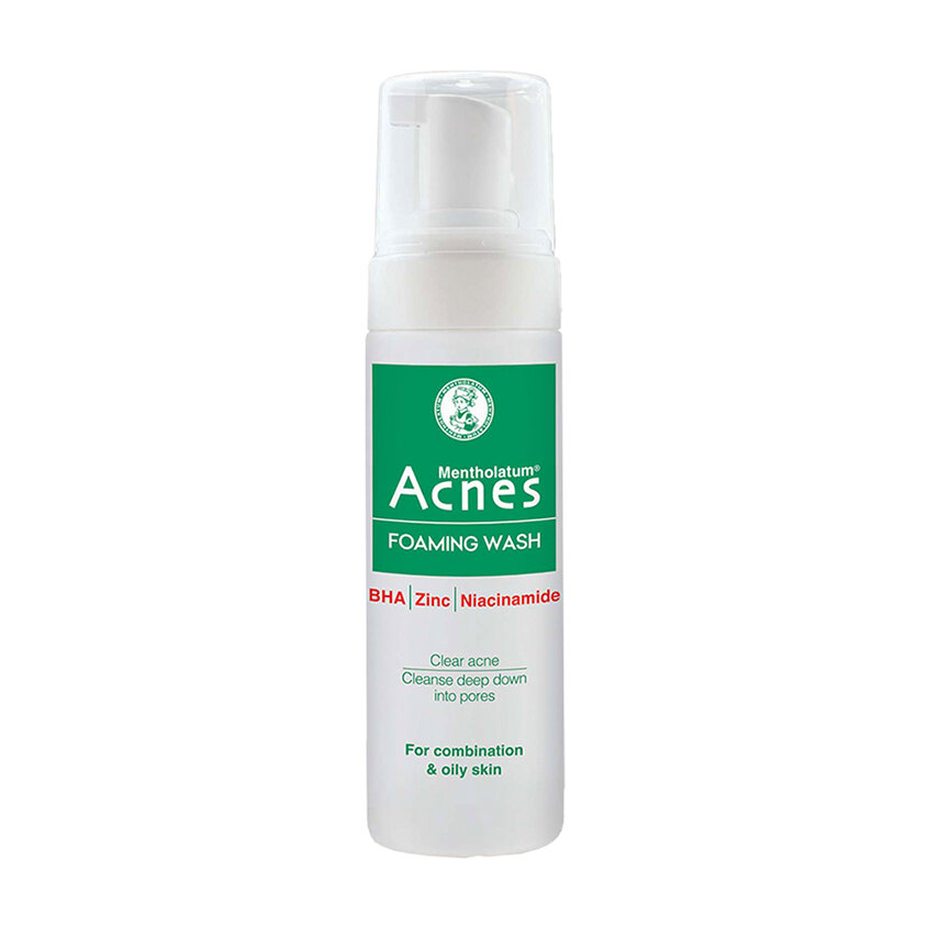 Пенка для умывания MENTHOLATUM ACNES против акне, для комбинированной и жирной кожи 150 мл