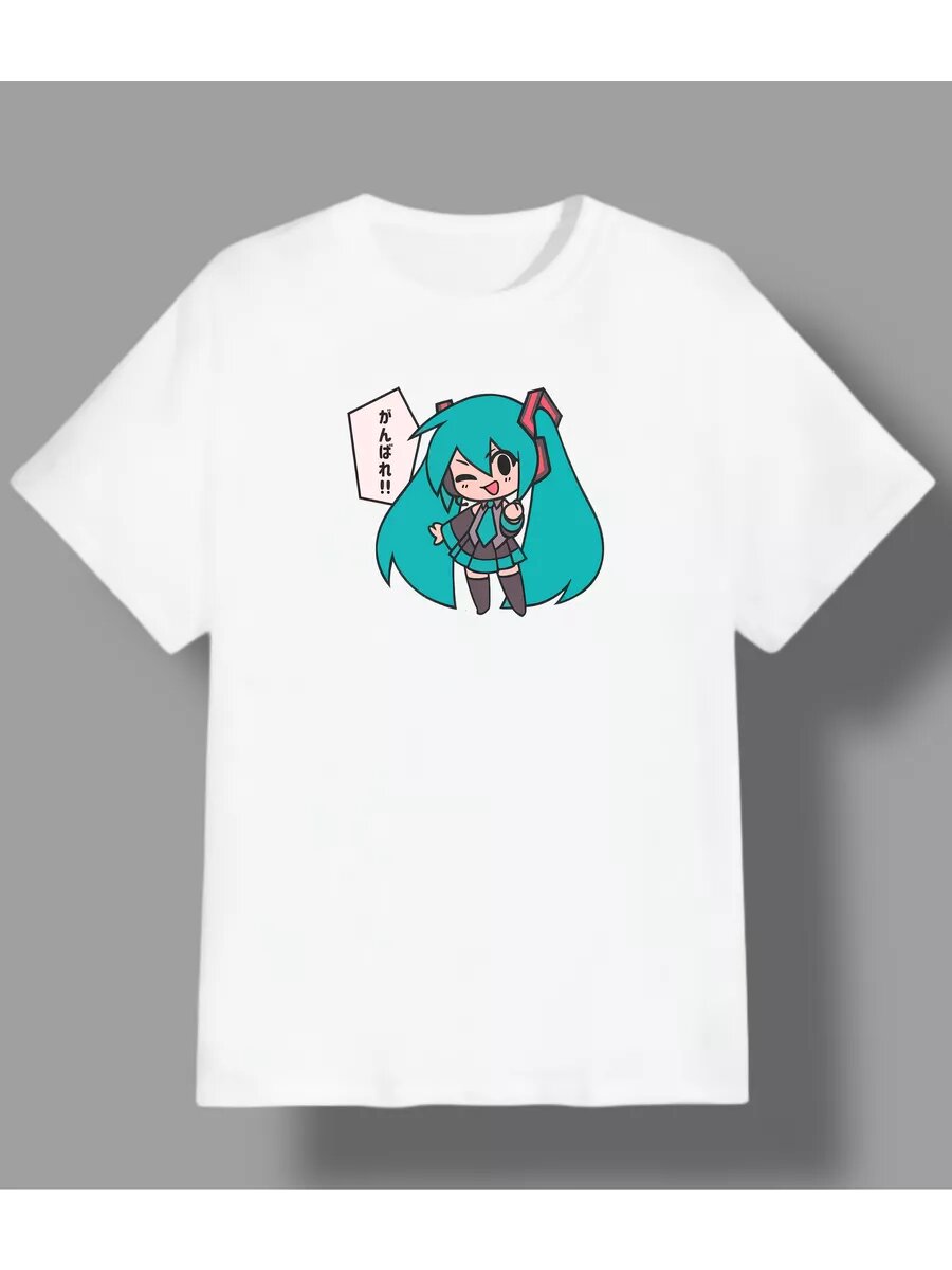 Футболка аниме Мику Хацунэ