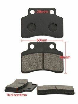 Колодки STINGER, TACTIC, VORTEX, ARROW, KYMCO HEROISM FA235 тормозные дисковые
