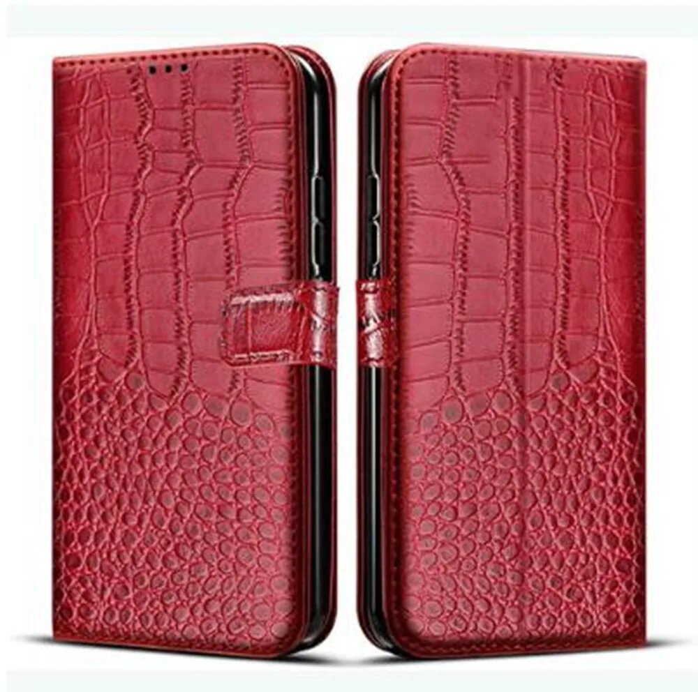 Магнитный Флип-кошелек с подставкой для Vivo 1901 1902 1904 Etui кожаный чехол-книжка Funda On Vivo 1906 1907 1920 чехол оболочка Hoesje KZ Red, Vivo 1904