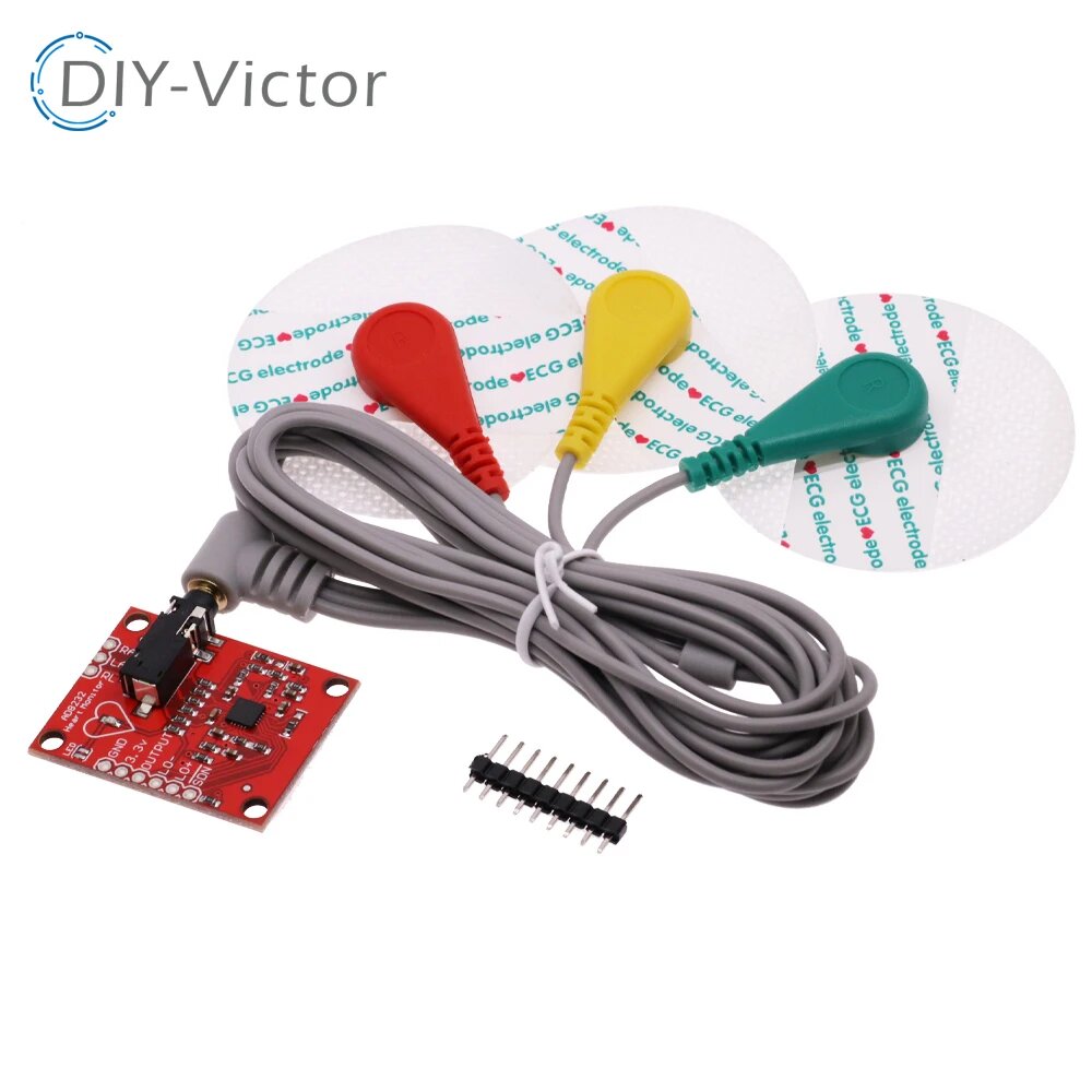 Датчик ЭКГ AD8232 для Arduino UNO R3