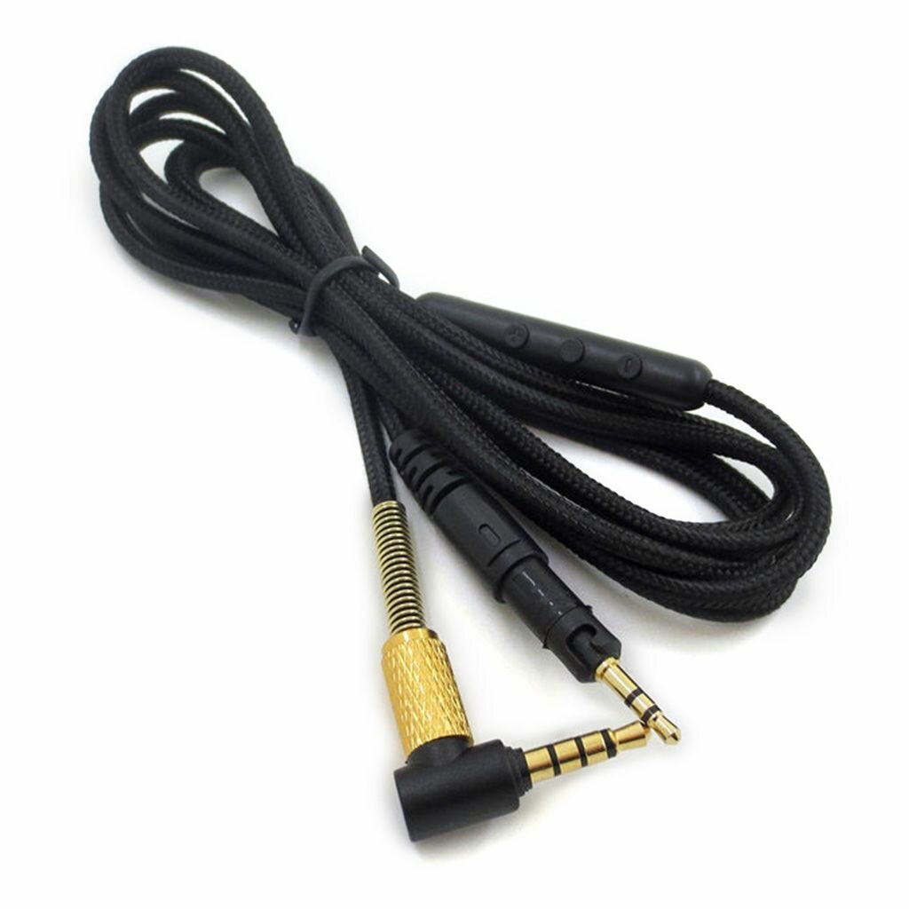 Съемный 3,5-мм игровой кабель для наушников, наушников Audio Technica M50X M40X M70X M60X Audios с Tun
