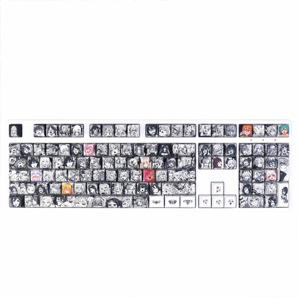 Клавиши сублимационной печати OEM профиля японской анимации для механических клавиатур