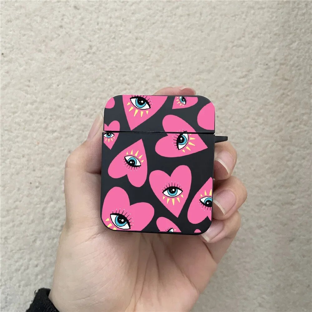 Чехол для наушников Lucky Eye Blue Evil Eye для Airpods 4 2 3 Pro For Airpods Pro 2, -5