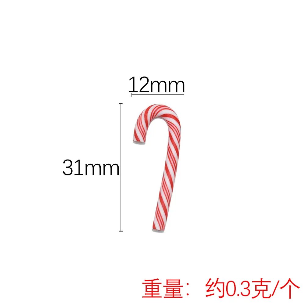 Миниатюры из полимерной глины MINISO, 10 шт. Красный, diy flatback 4