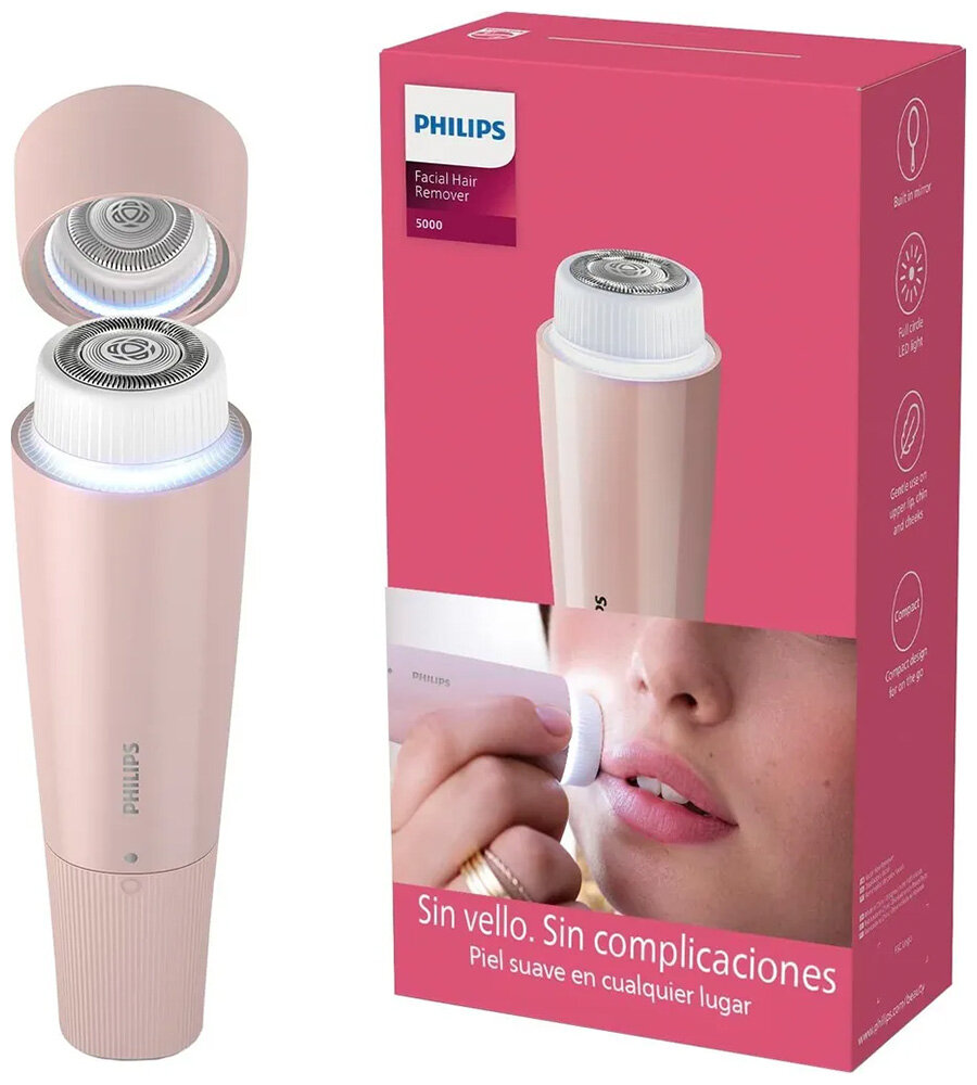 Эпилятор женский для лица Philips BRR454/00