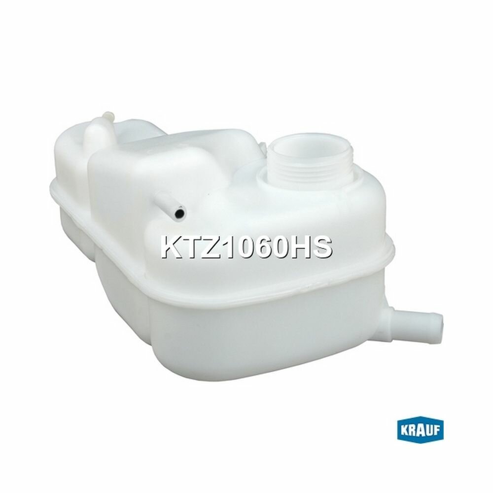 Бачок расширительный KRAUF KTZ1060HS, для Daewoo Nexia, пластик, белый