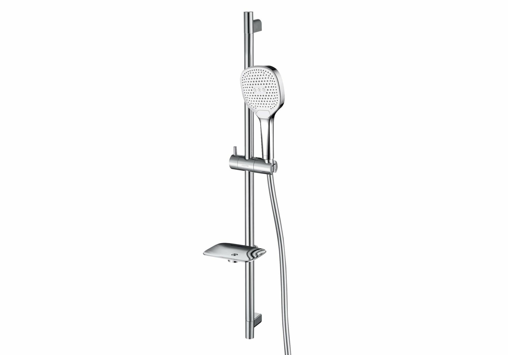 Душевой гарнитур 3jet 73см AQUATEK AQ2021CR , хром