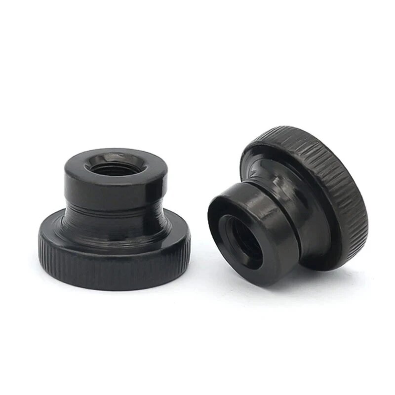 KEETOGETHER Ручные гайки с высокой головкой М3-М10 M8-1Pcs, Black Zinc