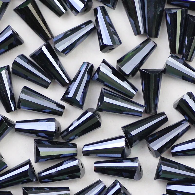 Австрийские кристаллы бусины WLYeeS 45 шт. Черный, Indigo