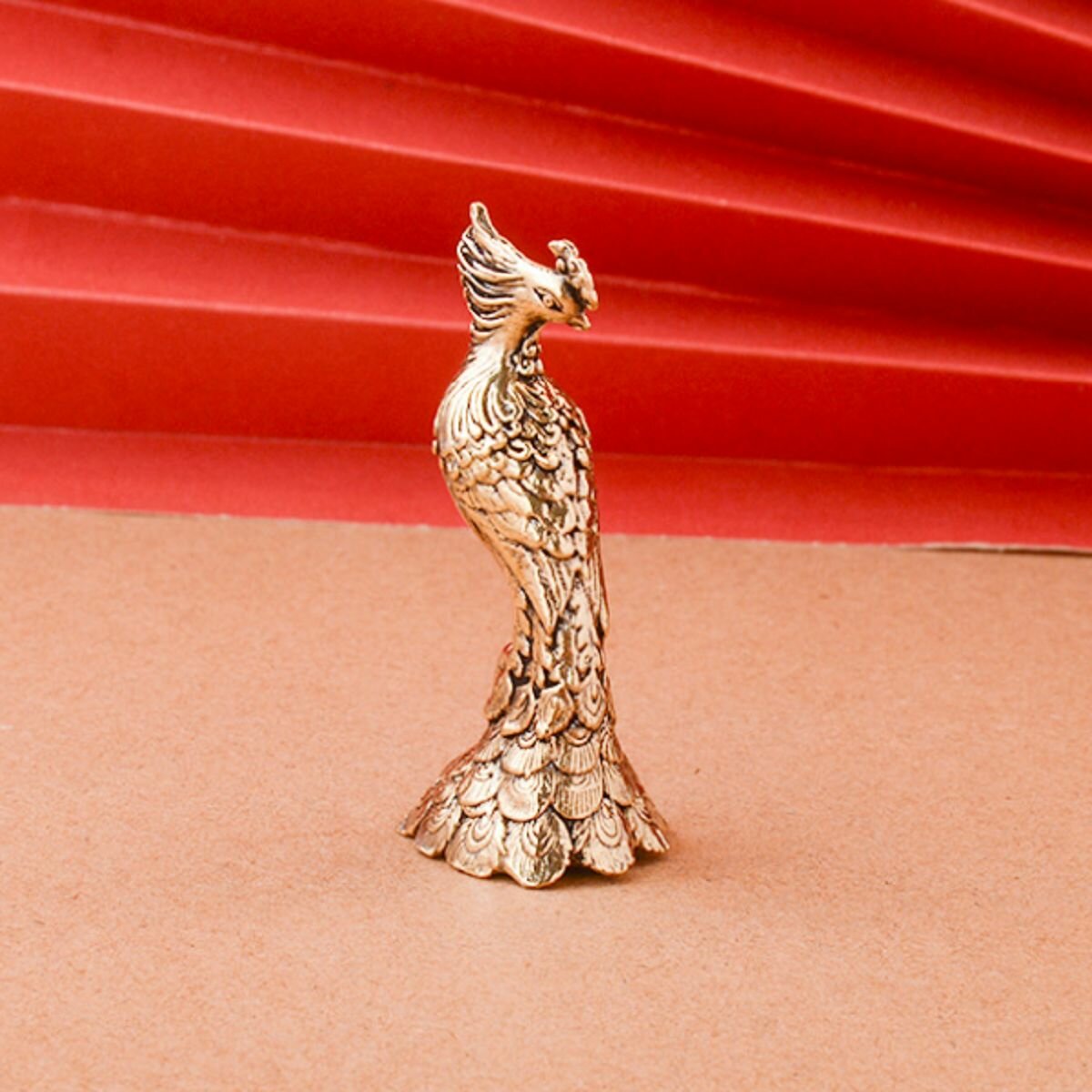 Статуэтка "Птица Феникс" Фен-Шуй, бронза (5*2.5 см.)