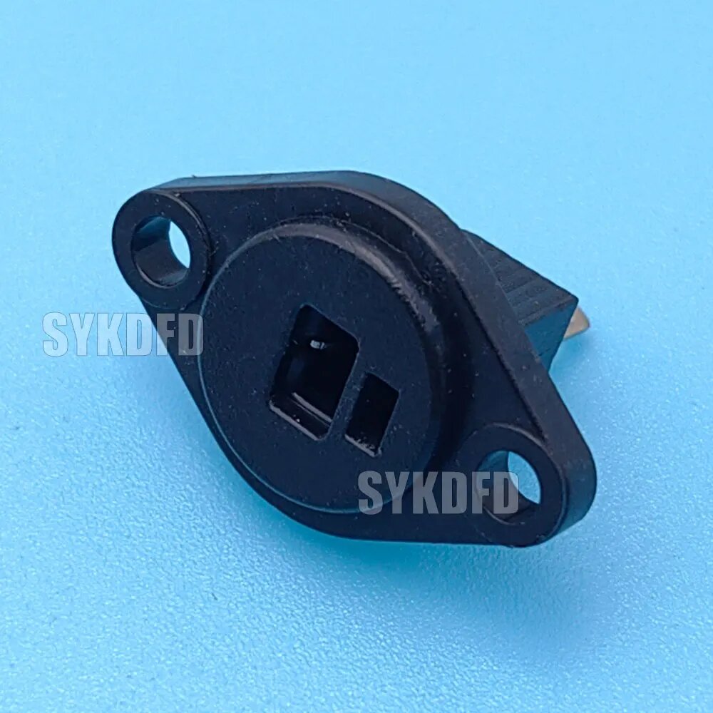 2-контактный черный DIN разъем для динамика SYKDFD 5PCS, Female socket