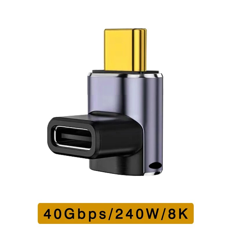 UGOURD USB4 Адаптер USB C к USB C Thunderbolt 3/4 40 Гбит/с OTG Удлинительный USB4 40G L2