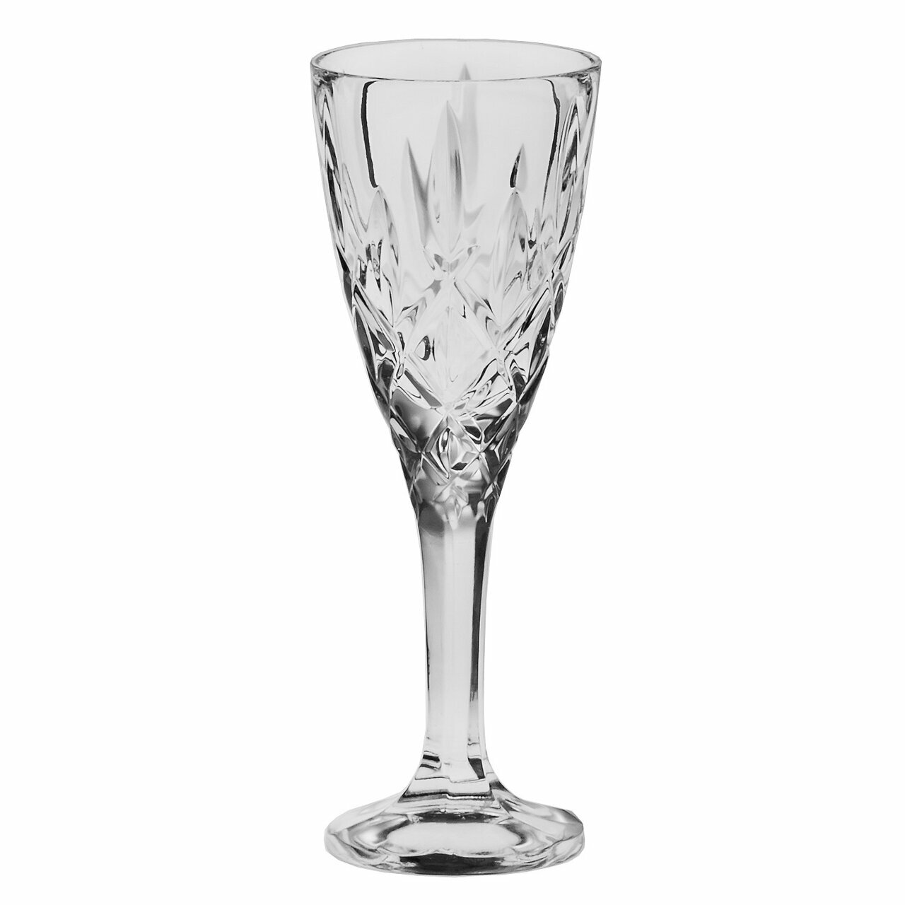 Набор рюмок Sheffield, 6 шт по 50 мл, стильные стеклянные сервировочные для дегустаций