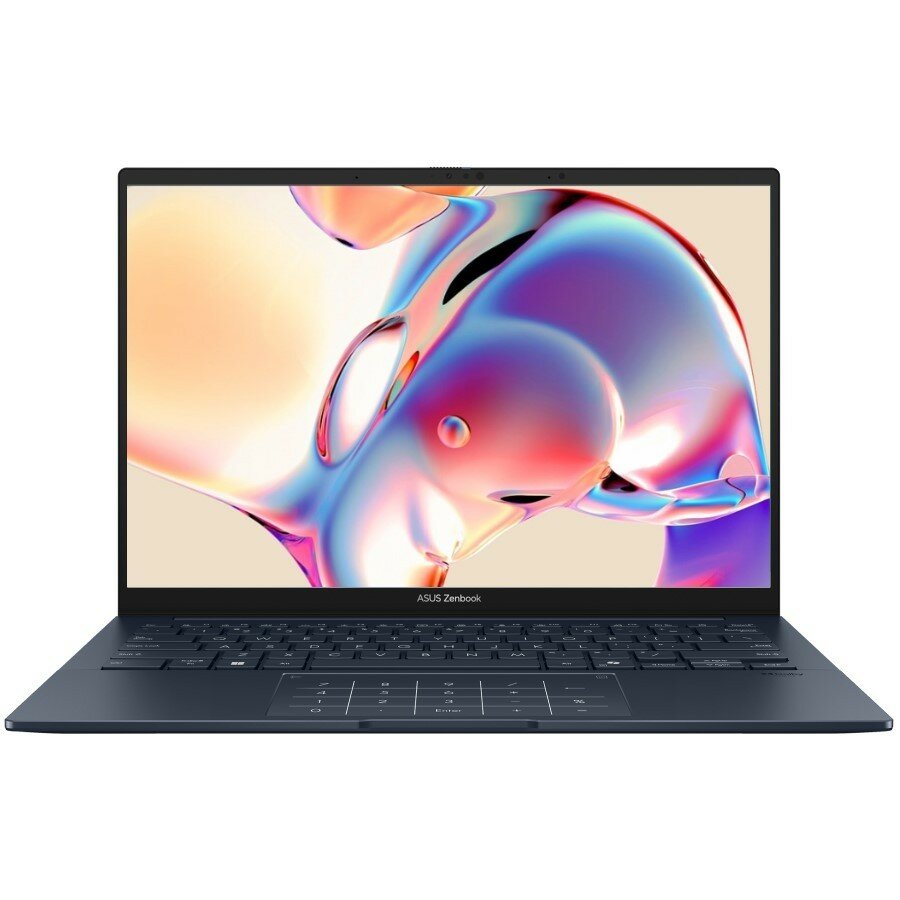 Ноутбук ASUS Zenbook 14 OLED UX3405CA 14" Core Ultra 7 255H, 32GB LPDDR5x, 1TB SSD, Intel Arc, Win 11 Pro, blue