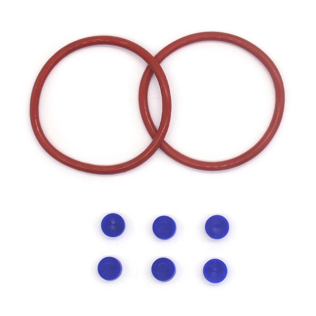 Втулка с уплотнительным кольцом-синий