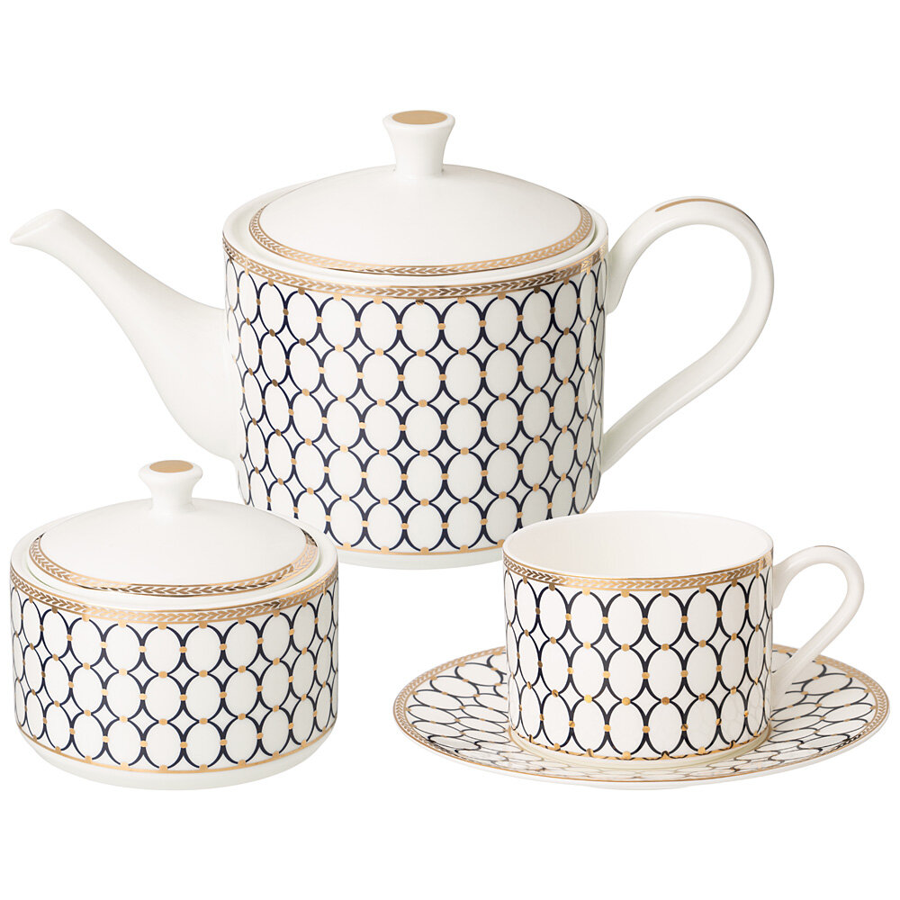 Чайный сервиз lefard breeze на 6 пер. 14 пр. KSG-440-275