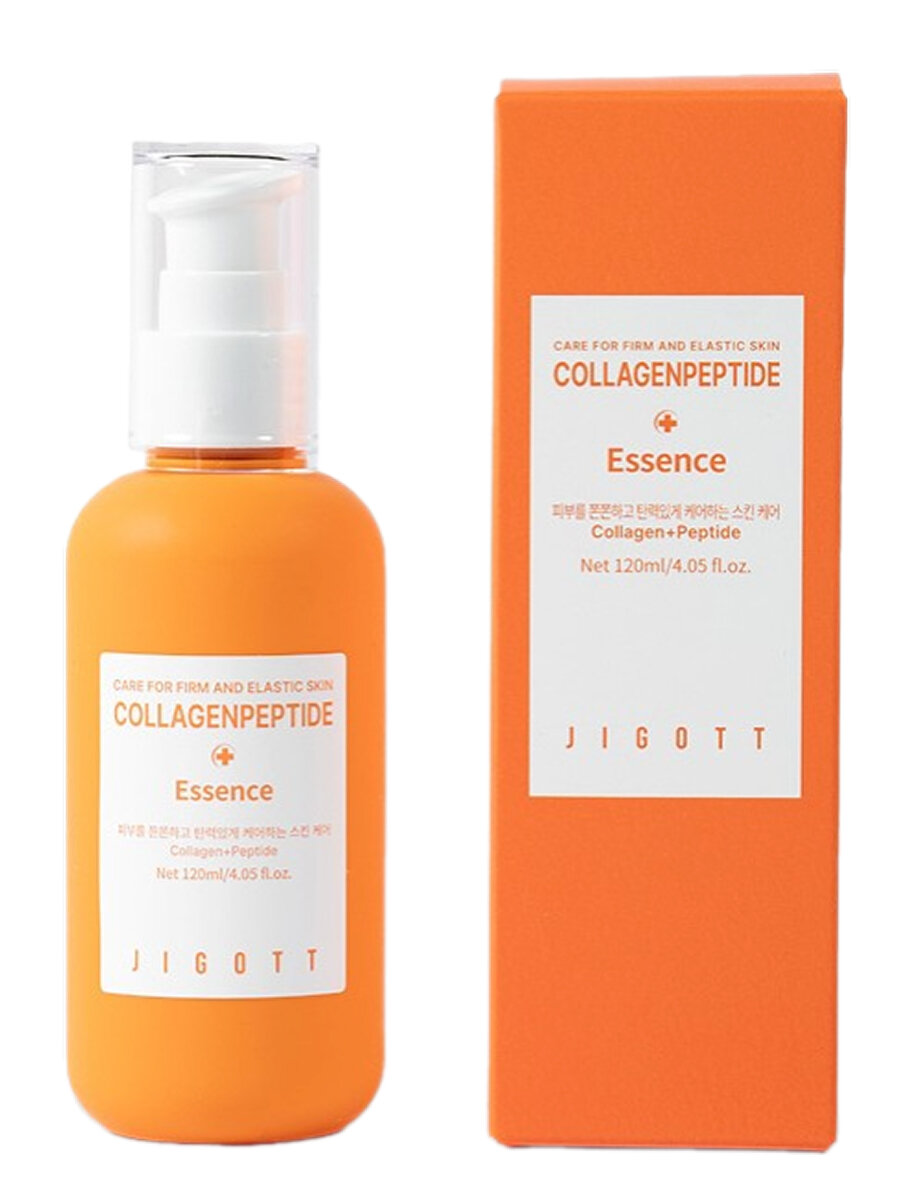 Jigott Эссенция для лица с коллагеном и пептидами / Collagen + Peptide Essence, 120 мл