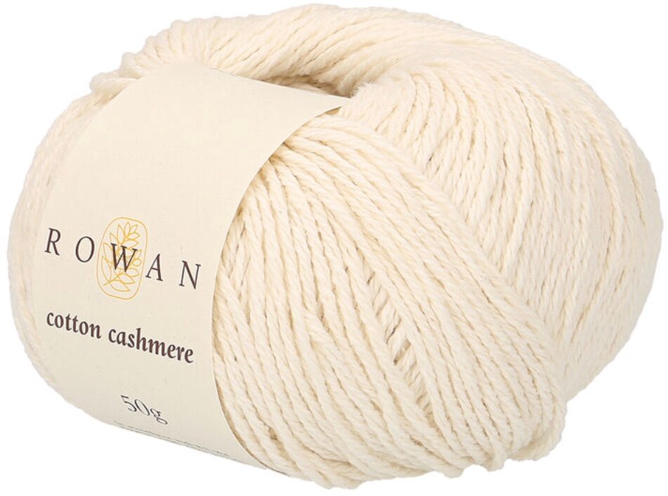Cotton Cashmere /Коттон Кашемир/ пряжа Rowan, 9802211 (226, ecru (экрю), молочный)