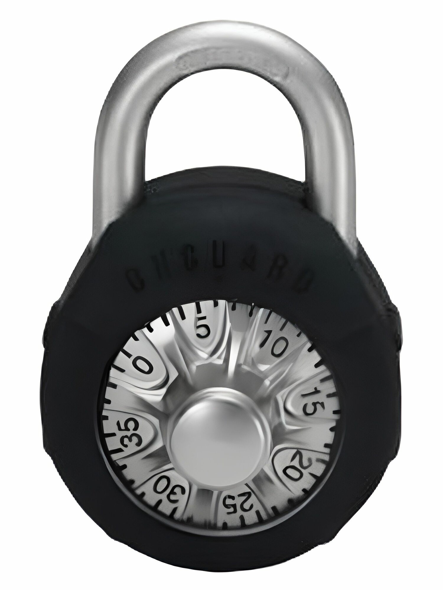 Навесной замок кодовый Onguard 834 закаленная сталь, прорезиненный корпус