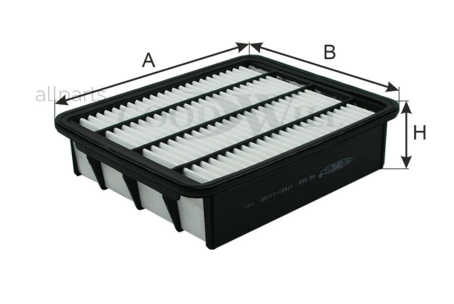 GOODWILL AG689 Фильтр воздушный