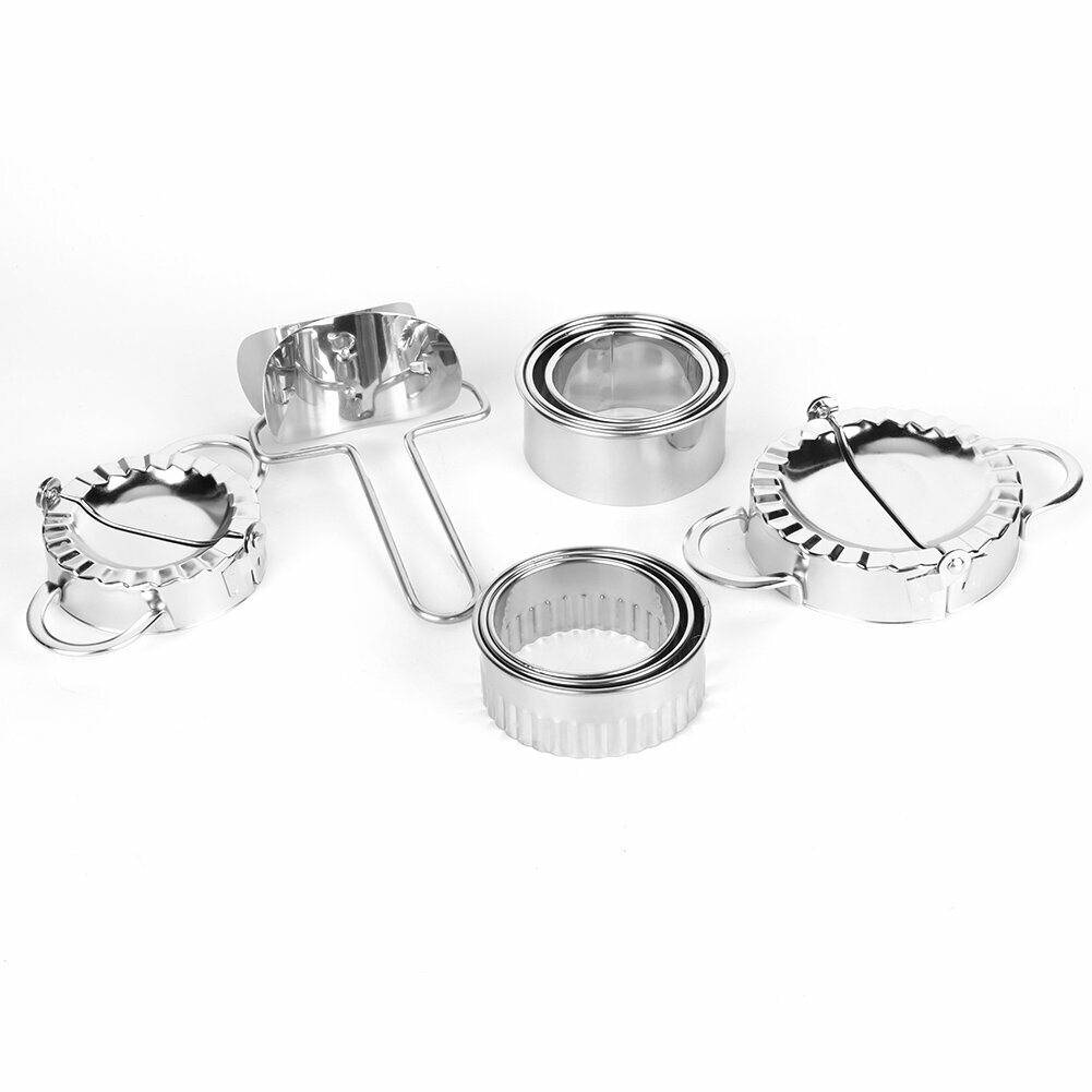 304 Нержавеющая сталь Ручная машинка для лепки пельменей Форма для лепки Набор для приготовления пельменей Кухонный инструмент