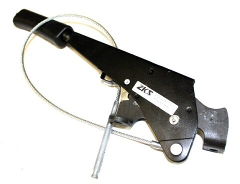 Рычаг ручного тормоза ВАЗ 2123 LADA с тросом (артикул 21230-3508010-00)