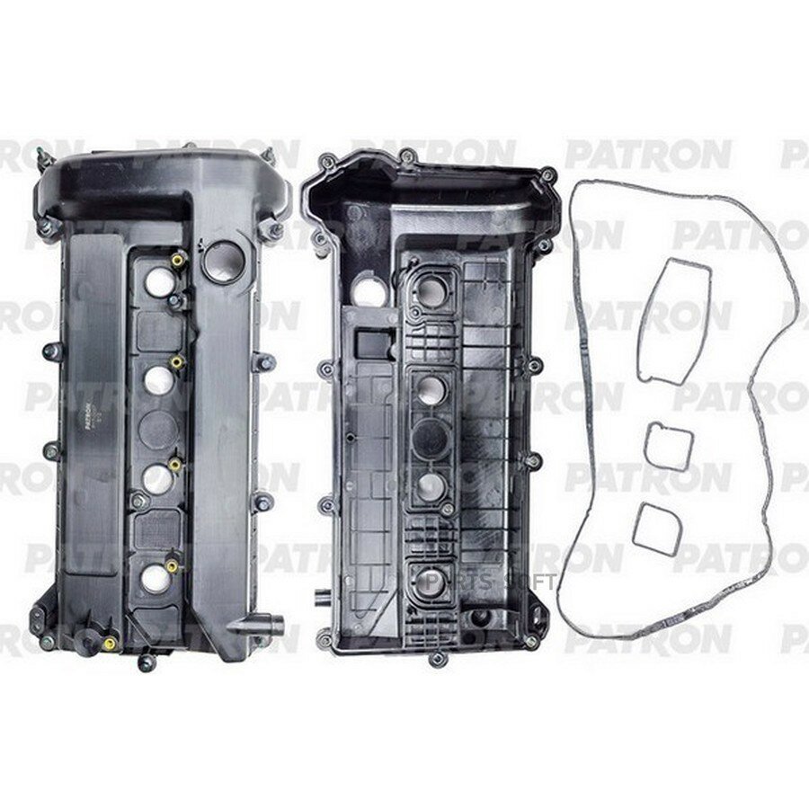 Крышка клапанная (не под датчик положения распредвала) FORD: Focus II 2008-2011, Mondeo IV 2007-2015, C-Max 2003-2010 PATRON P17-0037 | цена за 1 шт