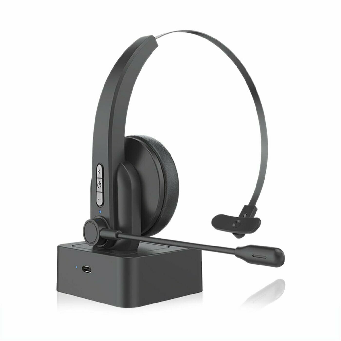 Гарнитура OY631 с одним ухом, Bluetooth, Наушники с шумоподавлением на голове