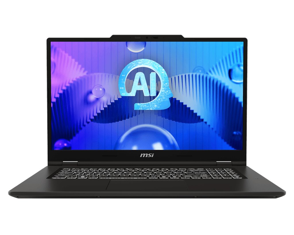 MSI Ноутбук MSI Venture 17 AI A1MG-004XRU 9S7-17U211-004 (Core Ultra 5 125H-1.20ГГц-NPU, 16ГБ, 512ГБ SSD, Arc Graphics, 1Гбит LAN, WiFi, BT, WebCam, 17.3 1920x1080 IPS матов, без ОС), черный