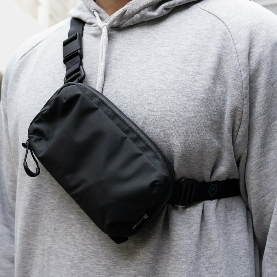Ремень WANDRD Carry Strap Черный, многофункциональный, нейлон. — фото 1